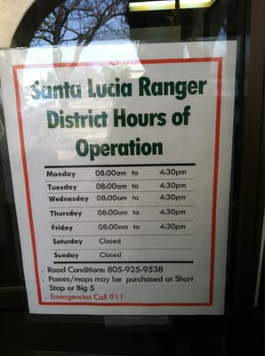 SANTA LUCIA RANGER DISTRICT - Parks - 1616 Carlotti Dr, Santa Maria, CA ...