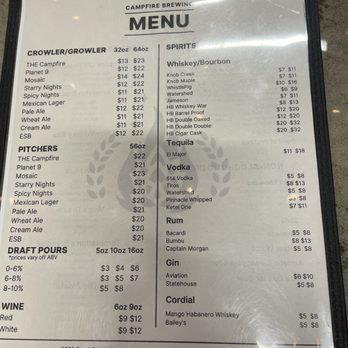 CAMPFIRE BREWING - Updated September 2025 - 22 Photos - 6300 Frost Rd ...