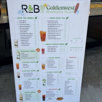 R&B TEA - GOLDENWEST - Updated December 2025 - 89 Photos & 76 Reviews ...