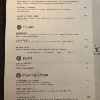 107 STEAK & BAR - Updated July 2025 - 453 Photos & 141 Reviews - 3285 ...