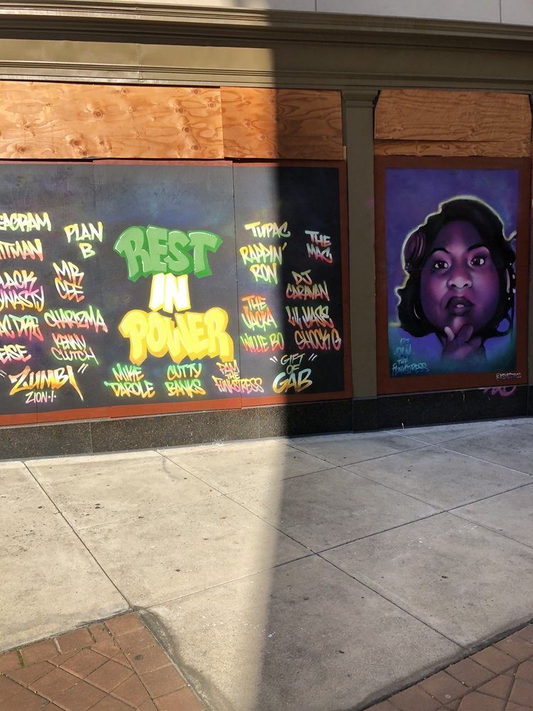 REST IN POWER MURAL - Updated July 2024 - 300 Frank H Ogawa Plz ...