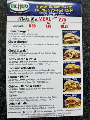 MR. HERO - Updated December 2025 - 75 Pearl Rd, Brunswick, Ohio - Fast ...