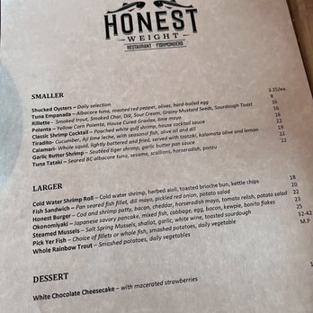 HONEST WEIGHT - Updated August 2024 - 233 Photos & 142 Reviews - 2766 ...