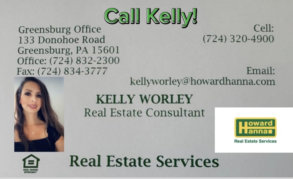 KELLY WORLEY - HOWARD HANNA - 133 Donohoe Rd, Greensburg, Pennsylvania ...