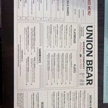 UNION BEAR BREWING COMPANY - Updated December 2025 - 1597 Photos & 1145 ...