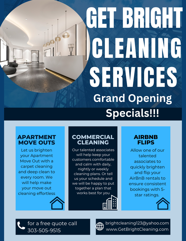 GET BRIGHT CLEANING SOLUTIONS - Arvada, Colorado - Home Cleaning ...