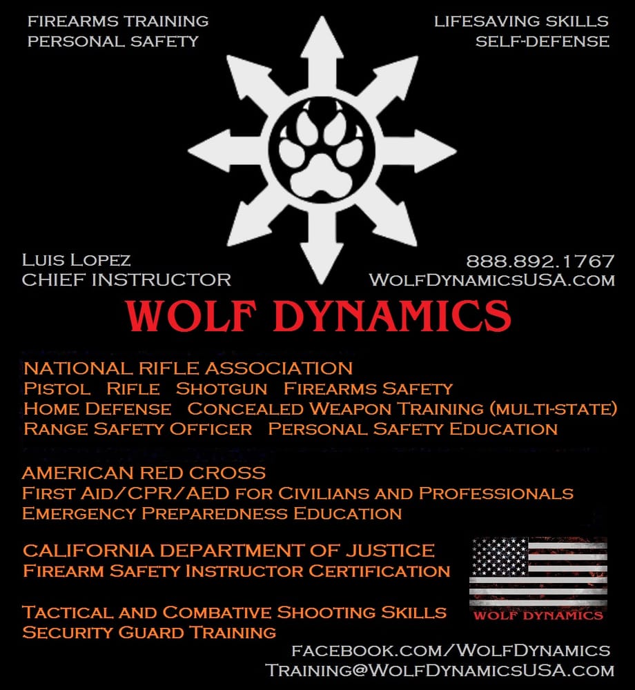 WOLF DYNAMICS - Updated November 2024 - 37 Photos - San Pedro, California 90731 - First Aid ...