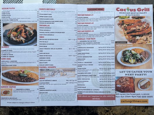 CACTUS GRILL - Updated December 2025 - 53 Photos & 88 Reviews - 315 ...