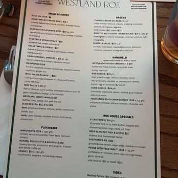 WESTLAND ROE - Updated December 2025 - 63 Photos & 34 Reviews - 174 W ...