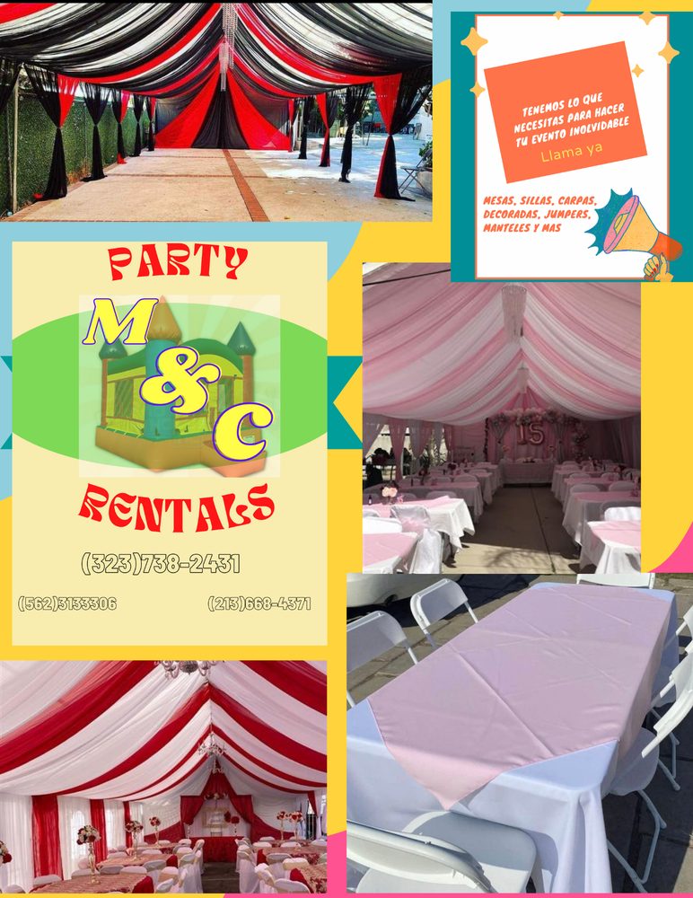 MC PARTY RENTALS - Updated April 2025 - Request a Quote - 1620 N ...