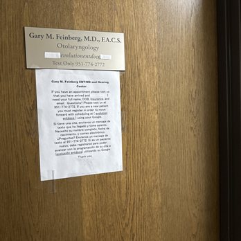 GARY M FEINBERG, MD - ENT - Updated December 2025 - 76 Reviews - 6377A ...