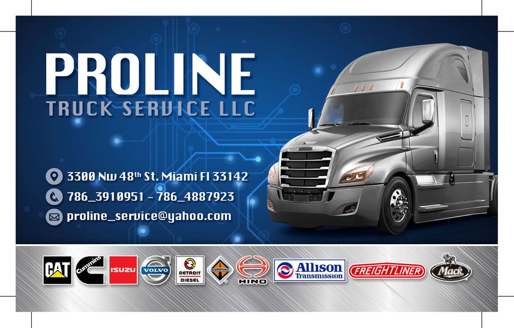PROLINE TRUCK SERVICE - Updated October 2025 - 3230 NW 42nd St, Miami ...