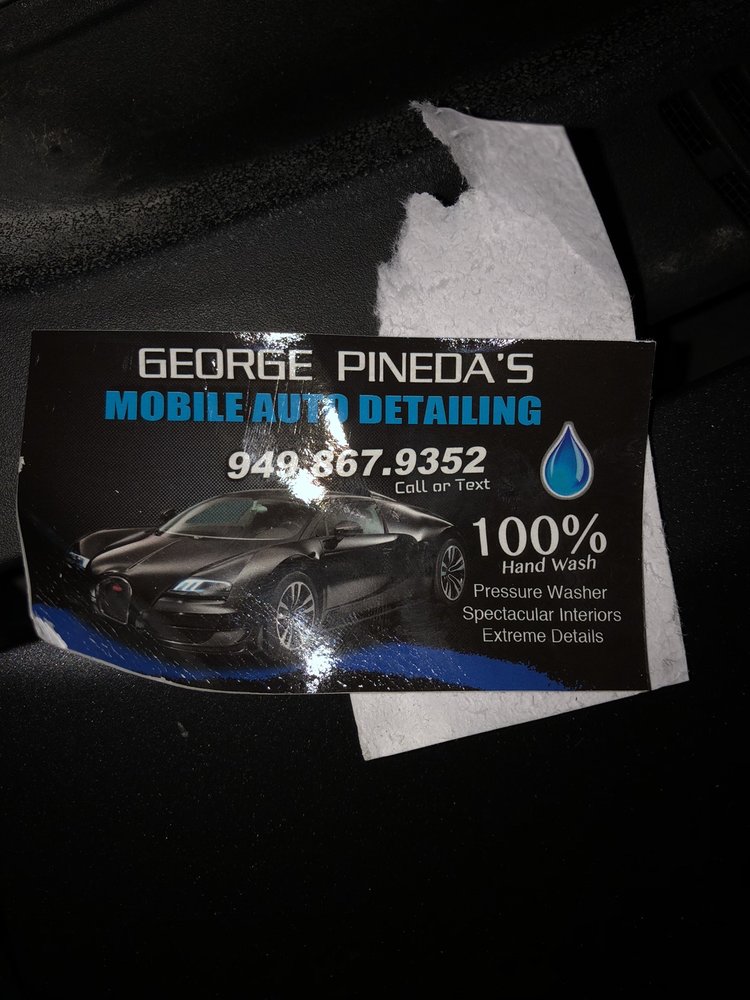 GEORGE PINEDA’S MOBILE AUTO DETAILING - Updated December 2024 - Tustin ...