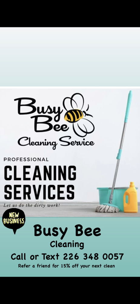 BUSY BEE CLEANING SERVICE - Updated July 2025 - Request a Quote ...