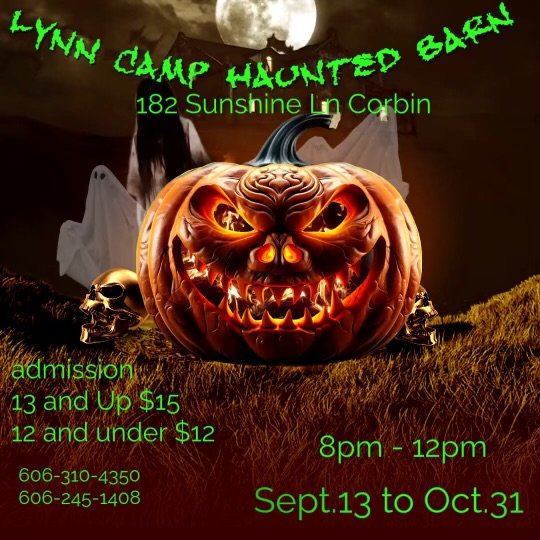 LYNN CAMP HAUNTED BARN - Updated October 2024 - 182 Sunshine Hl Ln ...