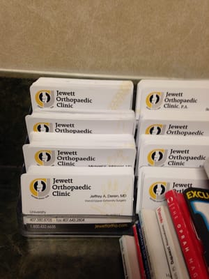 JEWETT ORTHOPAEDIC CLINIC PA - Updated December 2025 - 16 Reviews ...