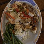 Grilled Hogfish Filet & Blackened Scallops - Menu - Hogfish Bar & Grill ...