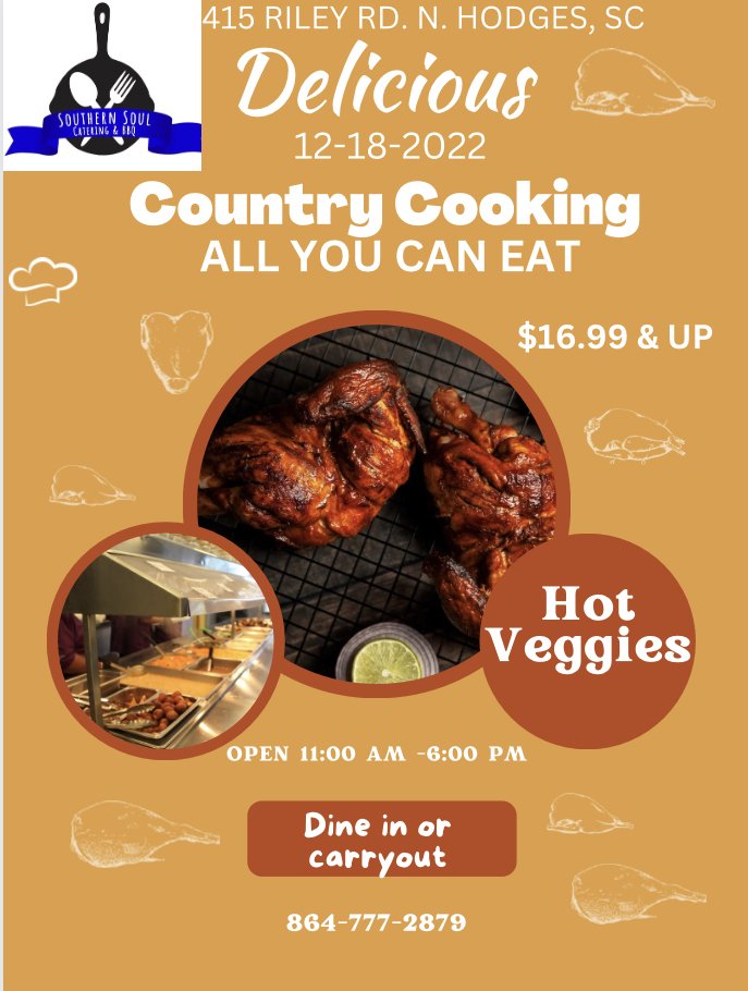 SOUTHERN SOUL CATERING AND BBQ - Updated August 2025 - 415 Riley Rd N ...