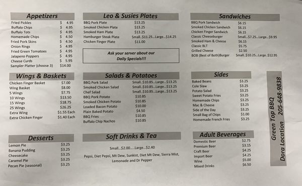 LEO & SUSIE’S FAMOUS GREEN TOP BAR BBQ - Updated June 2025 - 28 Photos ...