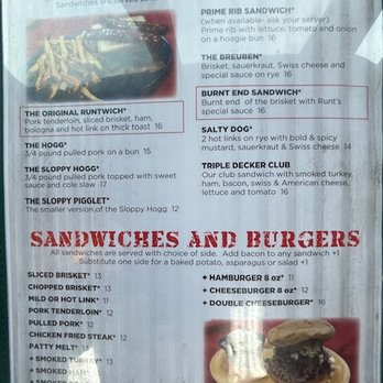 RUNTS BAR-B-Q & GRILL - Updated December 2025 - 138 Photos & 185 ...