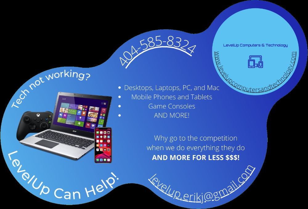 LEVELUP COMPUTERS & TECHNOLOGY - IT Services & Computer Repair - Sykesville, MD - Phone Number ...