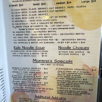 PHO MOMMA - Updated July 2024 - 778 Photos & 375 Reviews - 9555 Folsom ...
