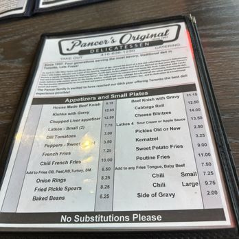 PANCER’S ORIGINAL DELI - Updated December 2025 - 140 Photos & 129 ...