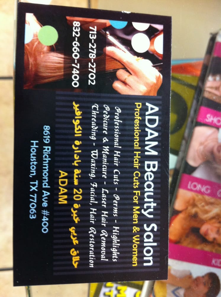 ADAM BEAUTY SALON - Updated January 2026 - 8619 Richmond Ave, Houston ...