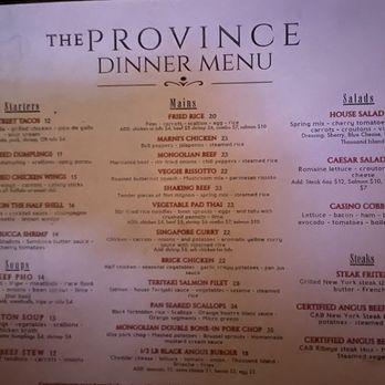 THE PROVINCE - Updated February 2025 - 822 Photos & 370 Reviews - 1788 ...