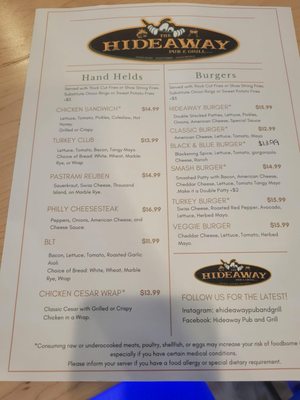THE HIDEAWAY PUB & GRILL - Updated December 2025 - 13 Photos & 10 ...