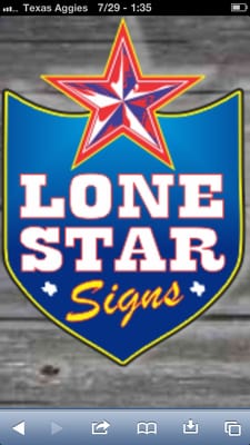 LONE STAR SIGNS - Updated October 2025 - 21973 Eva St, Montgomery ...