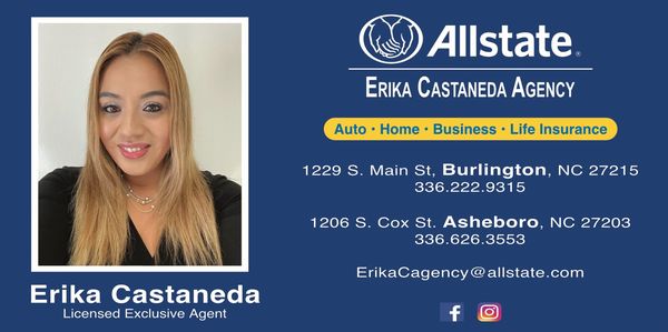 ERIKA CASTANEDA: ALLSTATE INSURANCE - Updated October 2025 - 1206 S Cox ...