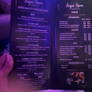 SUGAR ROOM - Updated April 2025 - 155 Photos & 166 Reviews - 5120 ...