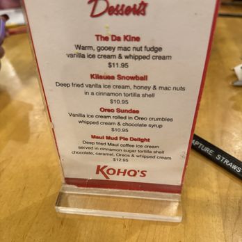 KOHO’S GRILL & BAR - Updated December 2025 - 600 Photos & 276 Reviews ...