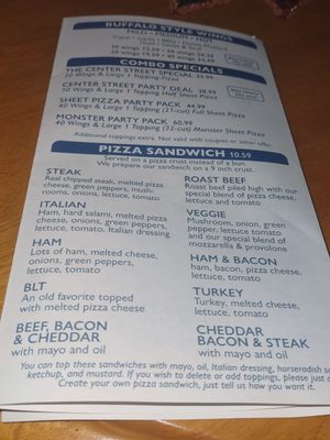 CENTER STREET PIZZA - Updated January 2026 - 6 Ctr St, Cuba, New York ...