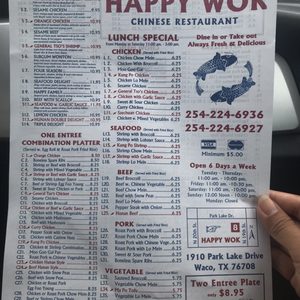 HAPPY WOK - 49 Photos & 77 Reviews - 1910 Park Lake Dr, Waco, Texas ...