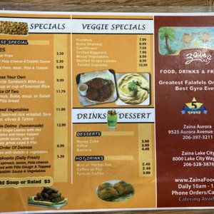 ZAINA FOOD DRINKS & FRIENDS - 124 Photos & 259 Reviews - 8000 Lake City ...