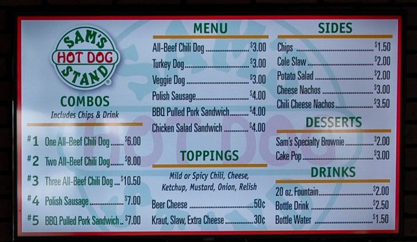 SAM’S HOT DOG STAND-LEXINGTON GREEN - 192 Lexington Green Cir ...
