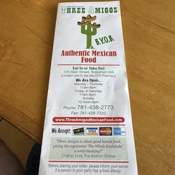 THREE AMIGOS - Updated October 2025 - 96 Photos & 368 Reviews - 125 ...