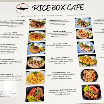 RICE BOX CAFE - Updated June 2025 - 318 Photos & 174 Reviews - 95-1840 ...