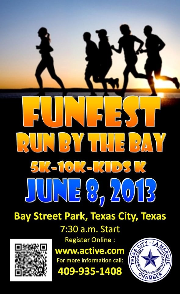 FUNFEST RUN BY THE BAY - Bay Street Park, Texas City, Texas - Races & Competitions - Phone ...