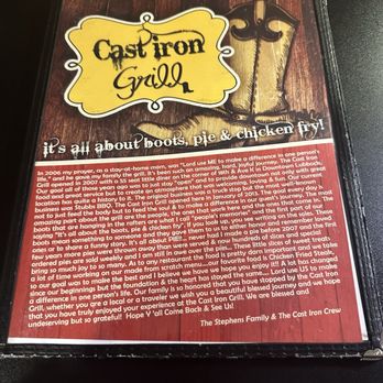 CAST IRON GRILL - Updated October 2025 - 272 Photos & 396 Reviews - 620 ...