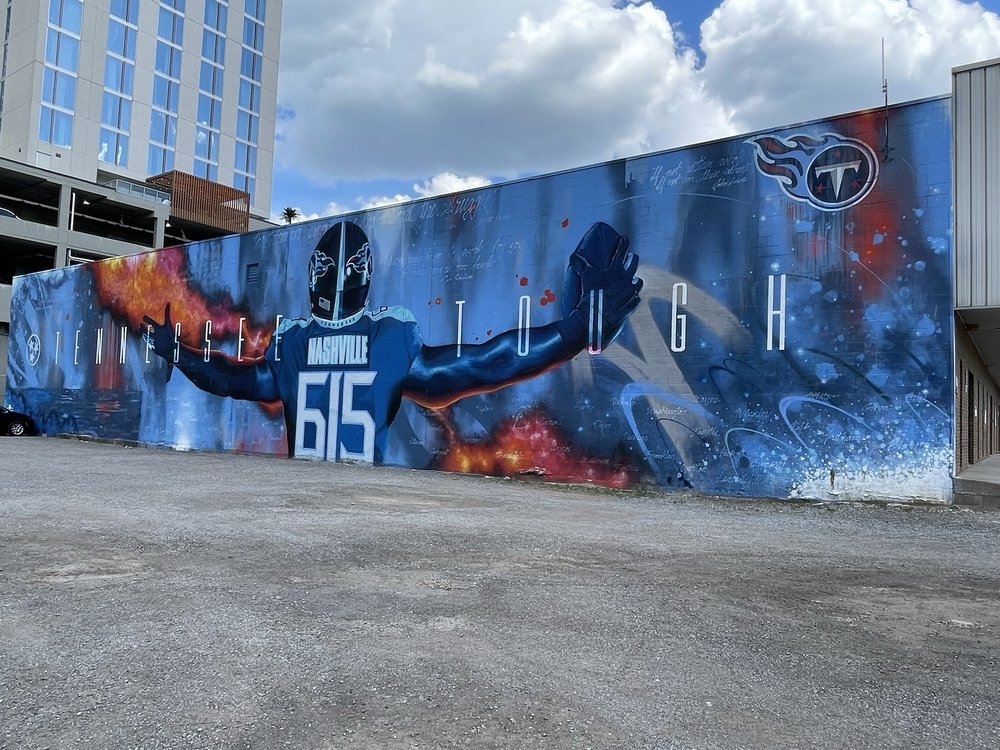 TITANS MURAL - Updated December 2024 - 421 Rep John Lewis Way S ...