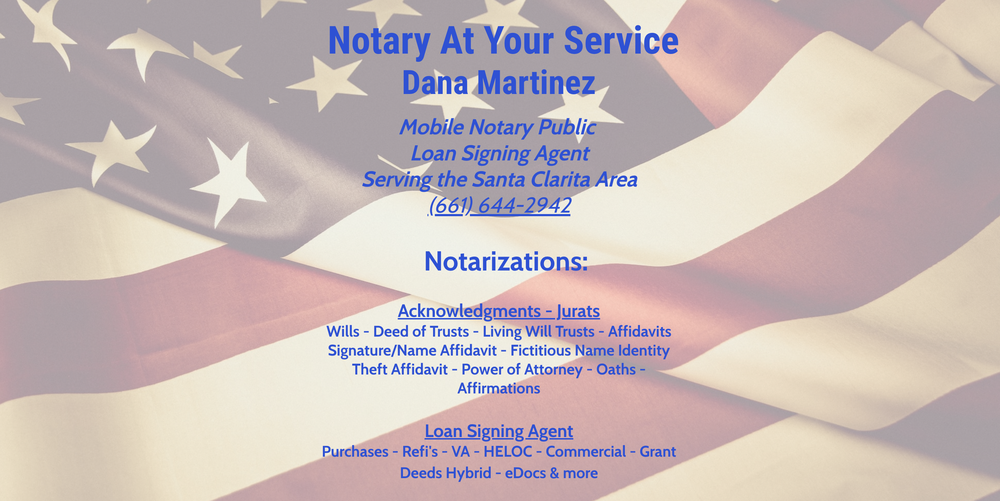 NOTARY AT YOUR SERVICE - Updated January 2025 - Request a Quote - Santa ...