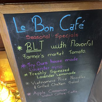 LE BON CAFE - Updated November 2024 - 240 Photos & 234 Reviews - 210 ...