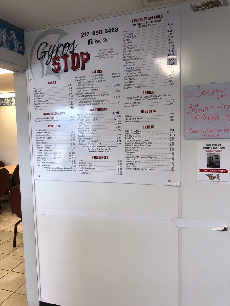 GYROS STOP - Updated October 2025 - 30 Reviews - 2907 S MacArthur Blvd ...