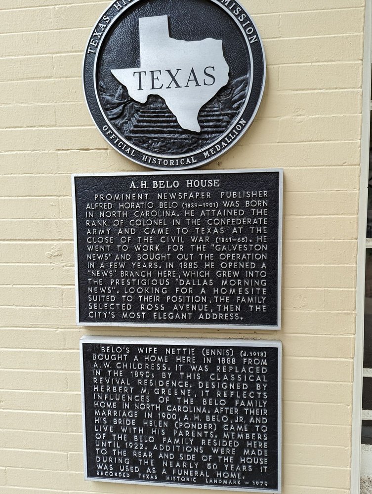 THE A.H. BELO MANSION - 2101 Ross Ave, Dallas, TX - Yelp