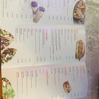 Cook door menu store