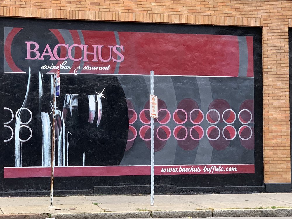 PUBLIC ART - BACCHUS BUILDING MURAL - Updated September 2024 - 56 W ...