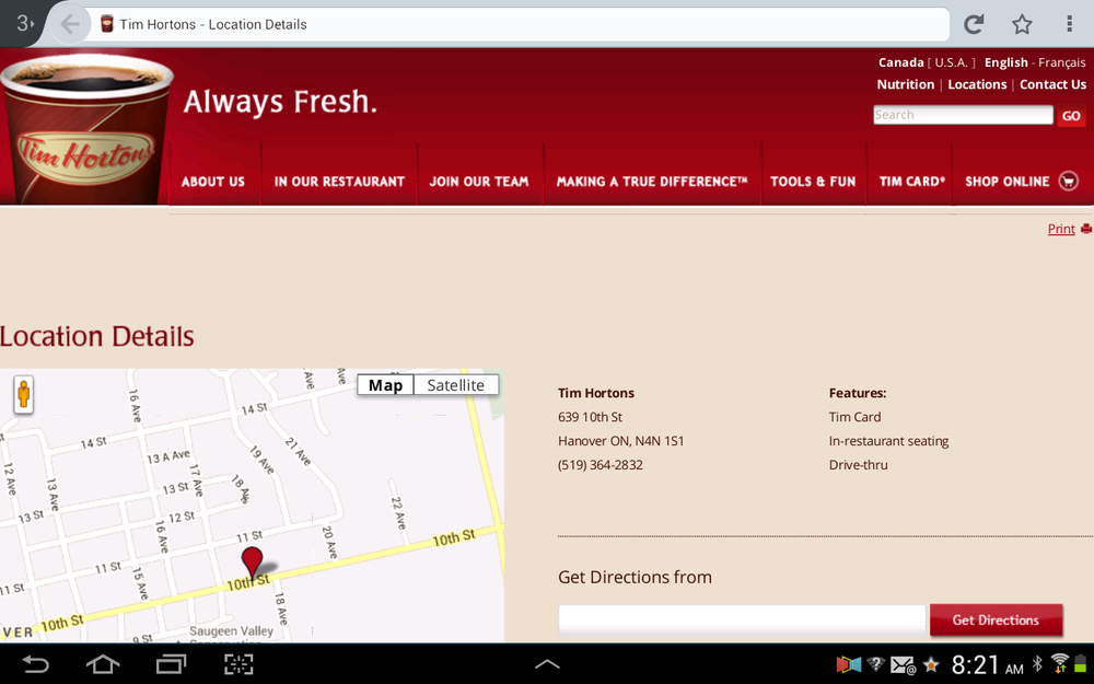 TIM HORTONS - Updated October 2024 - 639 Tenth St, Hanover, Ontario ...